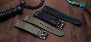 Watch Straps Dubai | Leather & Steel Straps | The Watch House UAE