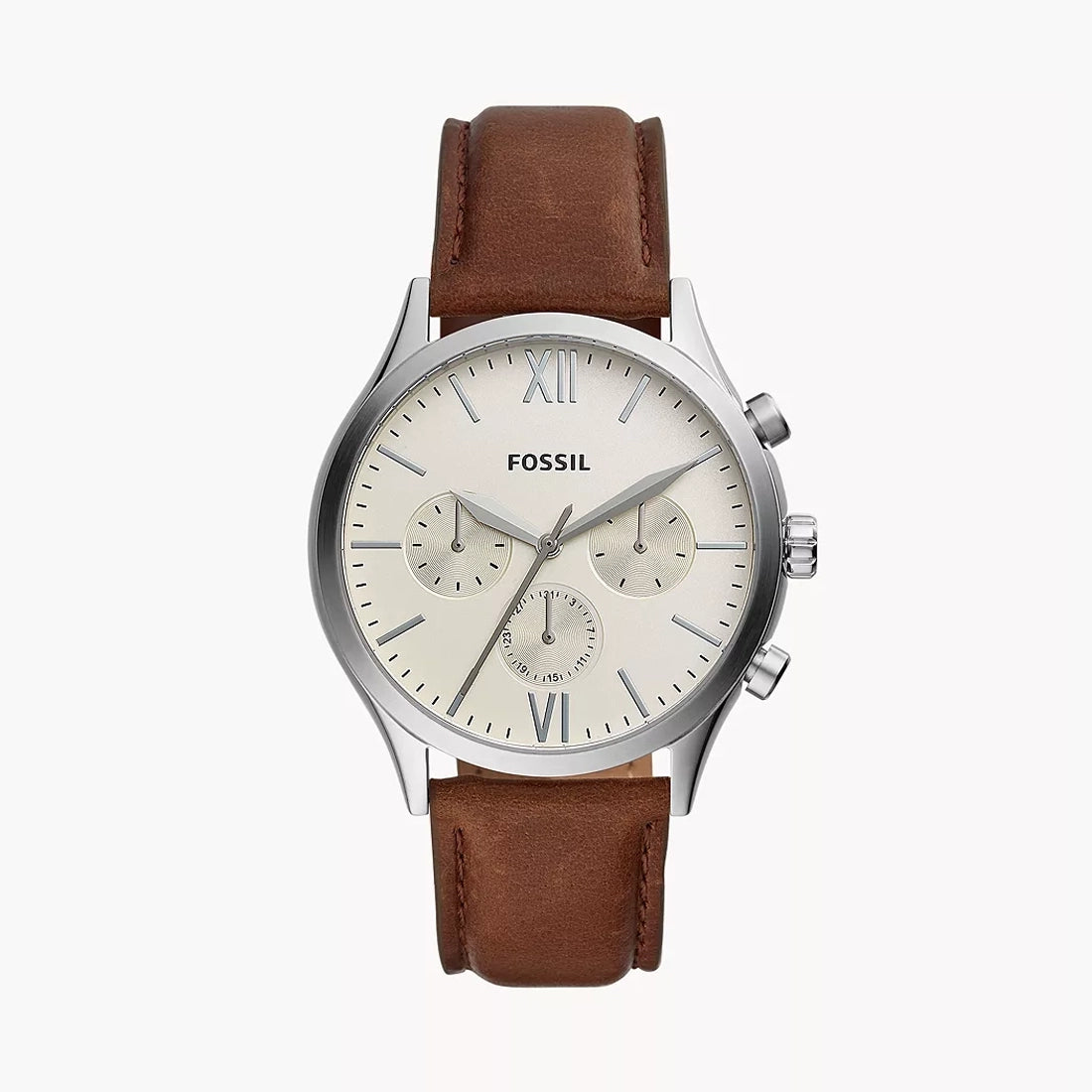 Fossil Df Watches Fenmore Men's Brown Leather Watch – The Watch House