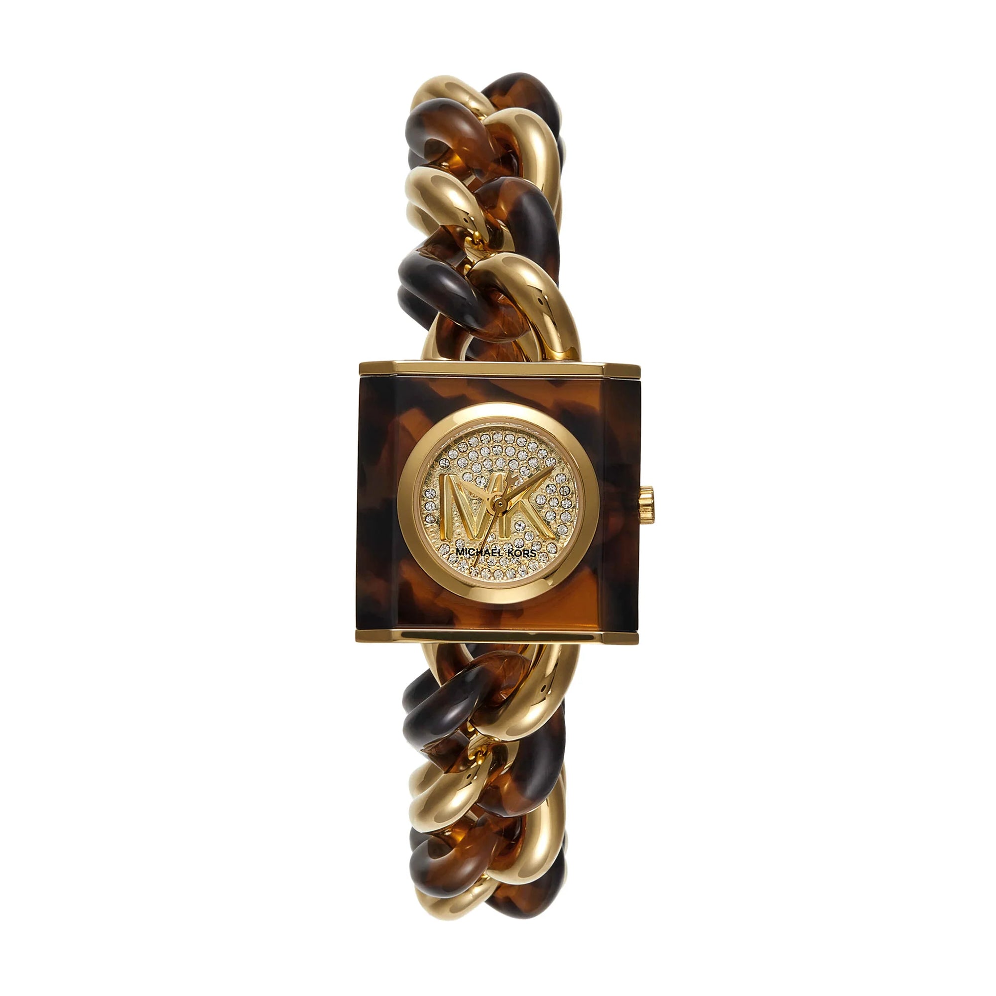 Michael Kors Mk Chain Lock Women's Multi Stainless Steel Watch – The ...