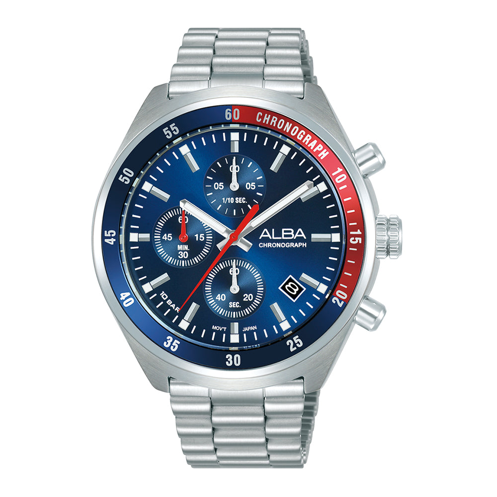 Shop ALBA Men's Active Quartz Watch AM3A37X1 - The Watch House UAE