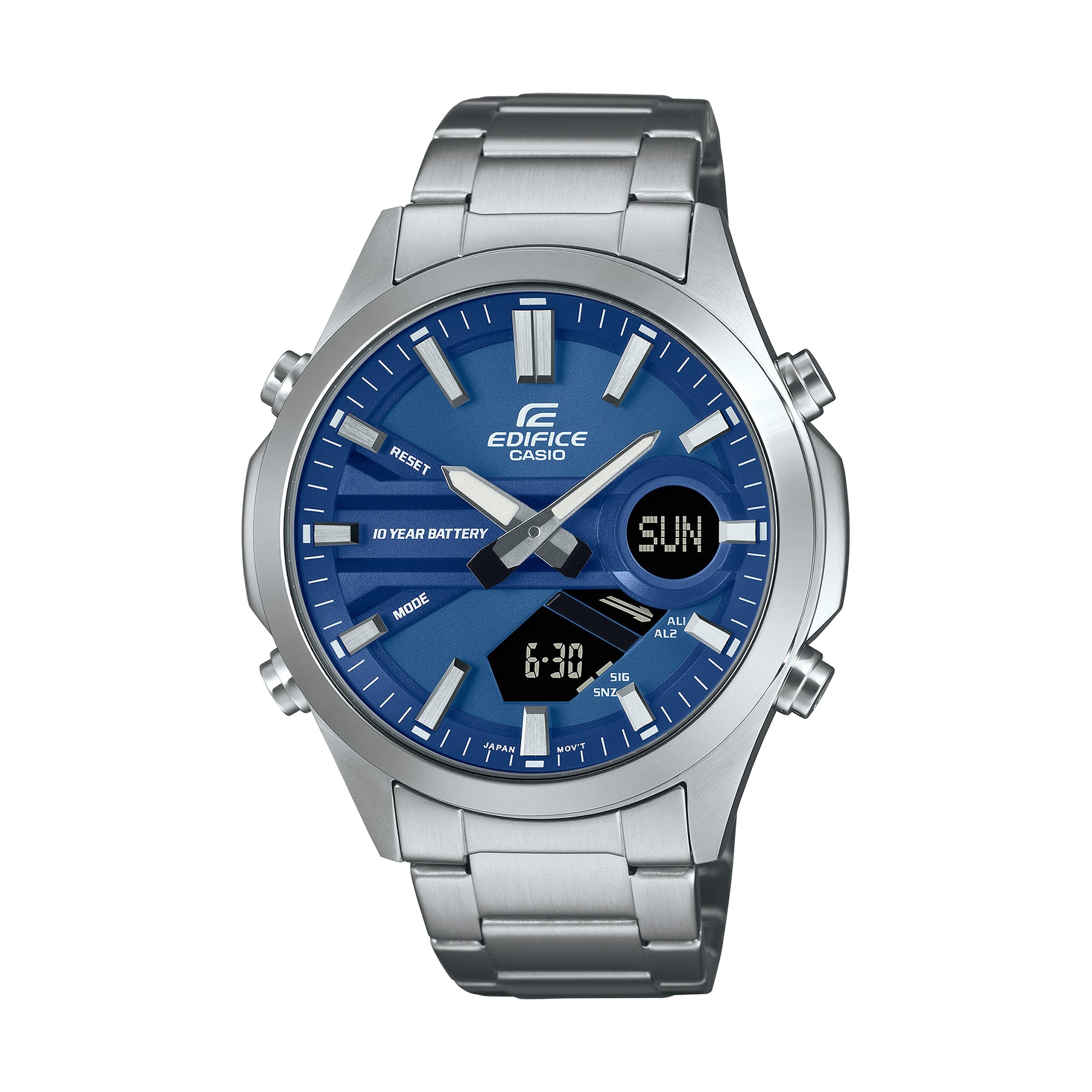 Edifice Standard Analog-Digital Chronograph Men Watch Efv-C120D-2Adf ...