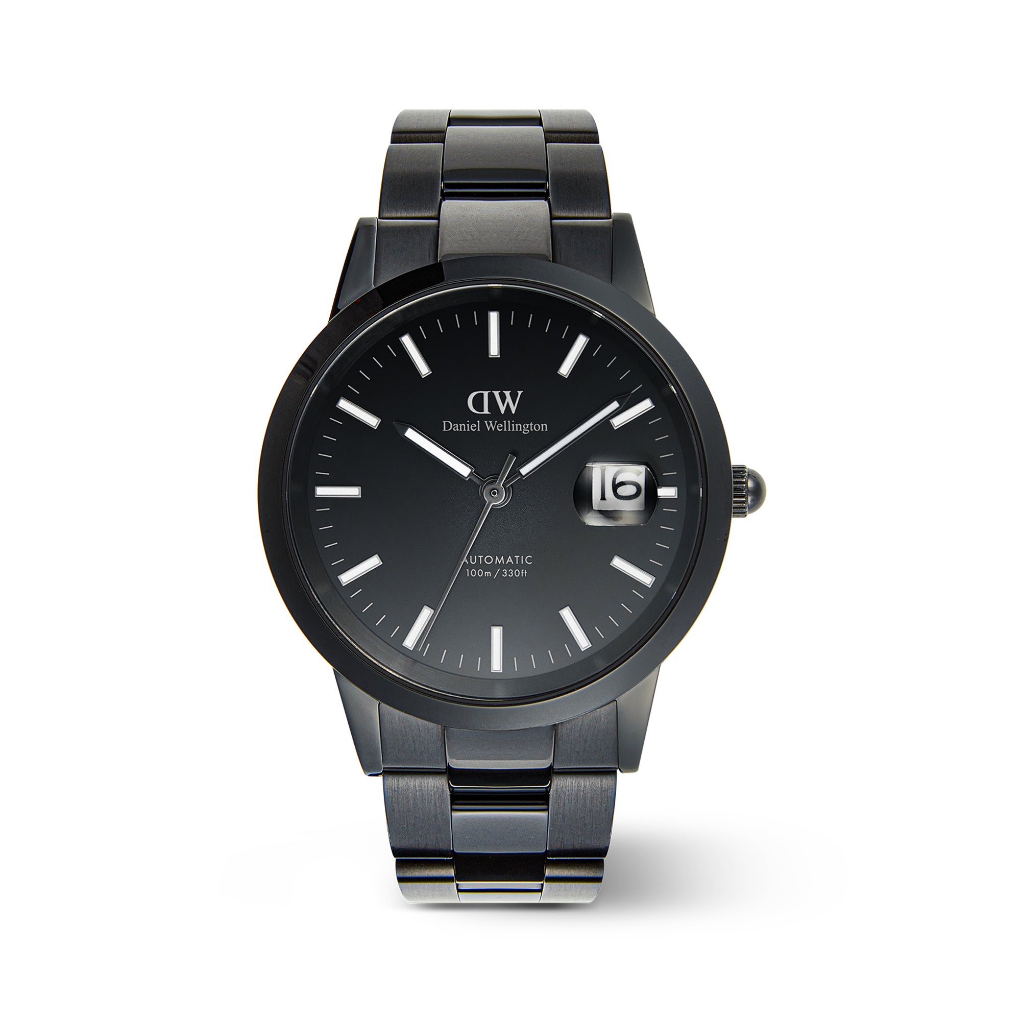 Daniel Wellington Men's Watch Black Dial Blacktone Case Quartz – The ...
