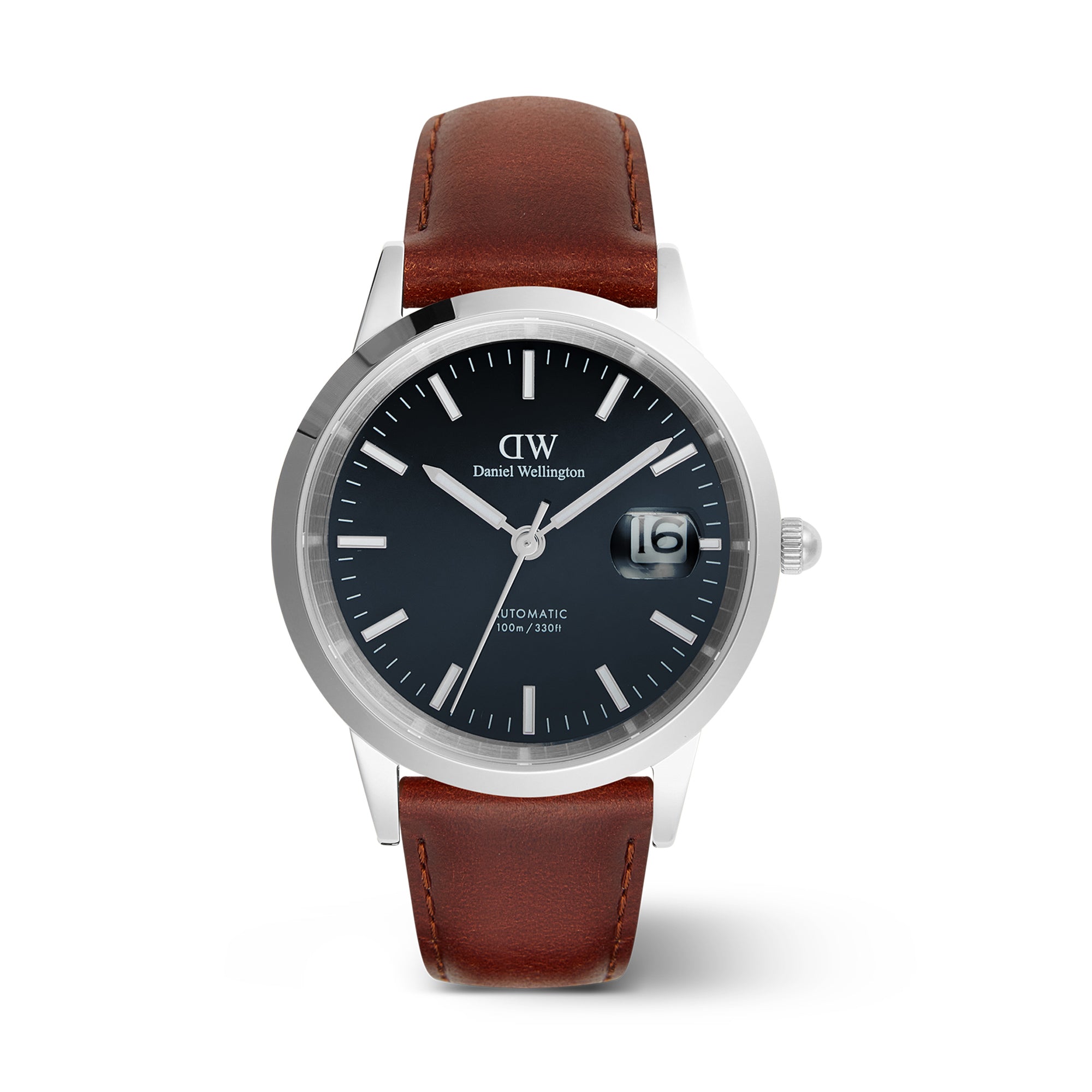 Daniel Wellington Men's Watch Blue Dial Silver Tone Case Quartz – The ...