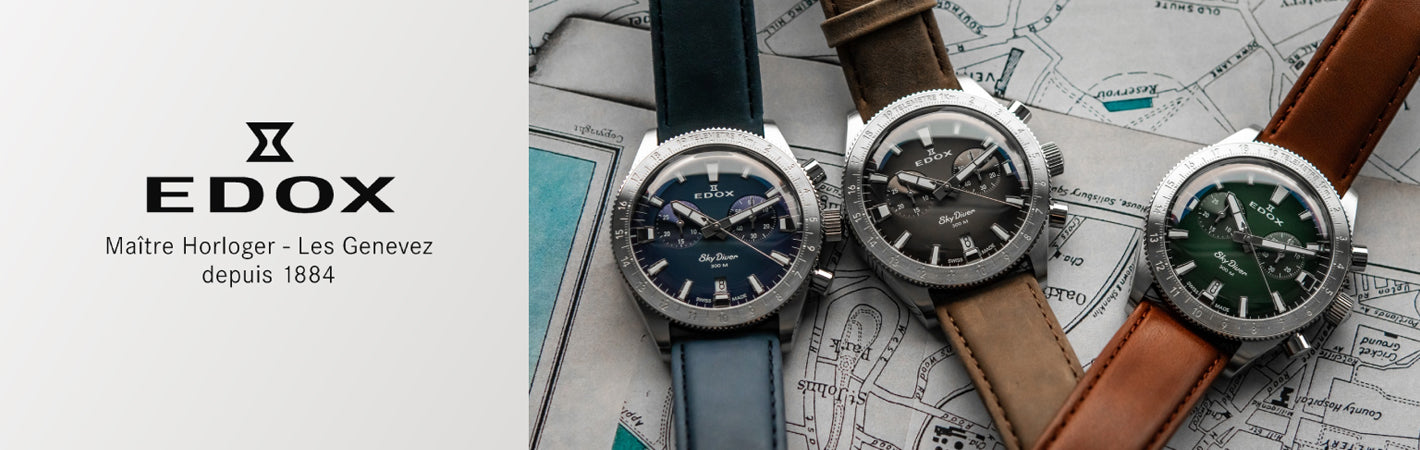 EDOX Watches UAE | Swiss Luxury Timepieces | The Watch House UAE