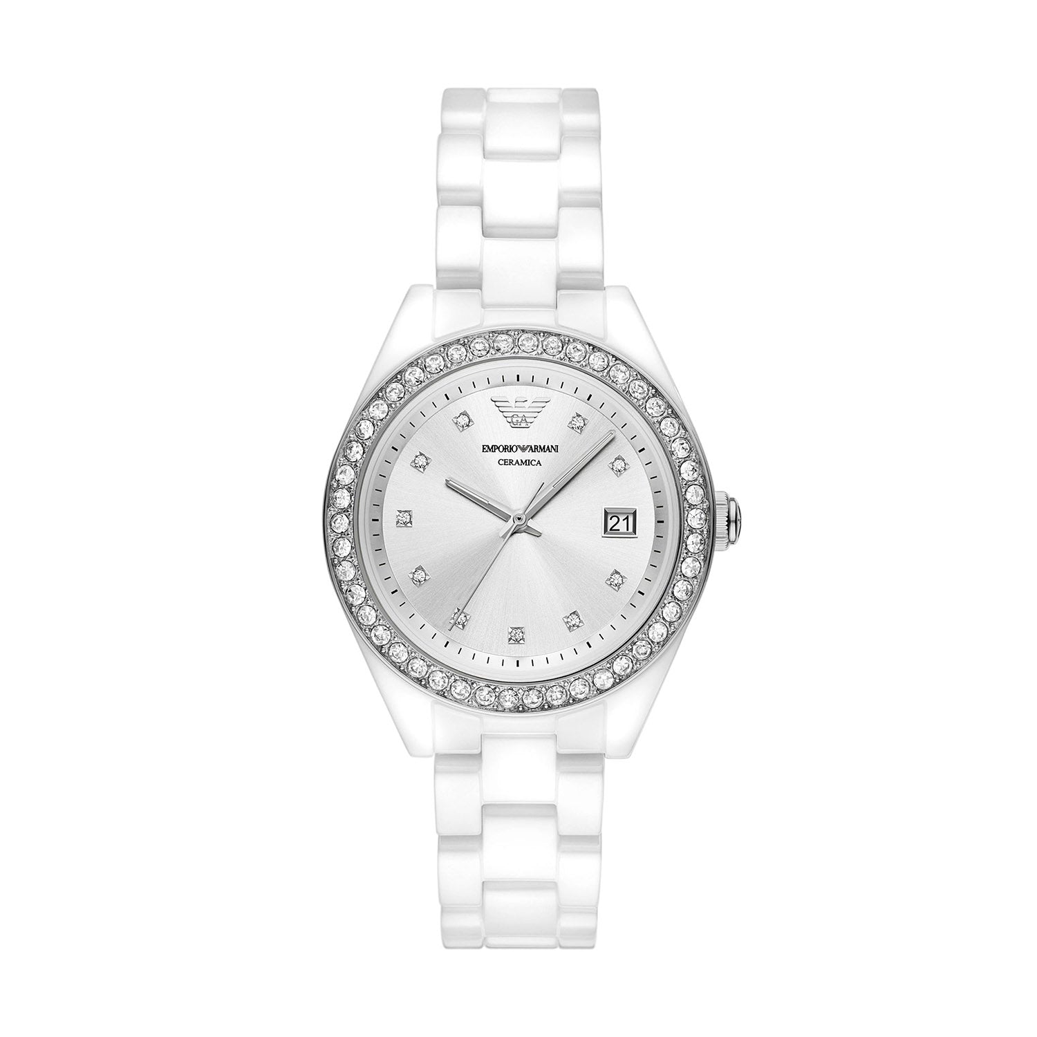 Emporio Armani Leo Multi Ceramic Women's Watch – The Watch House