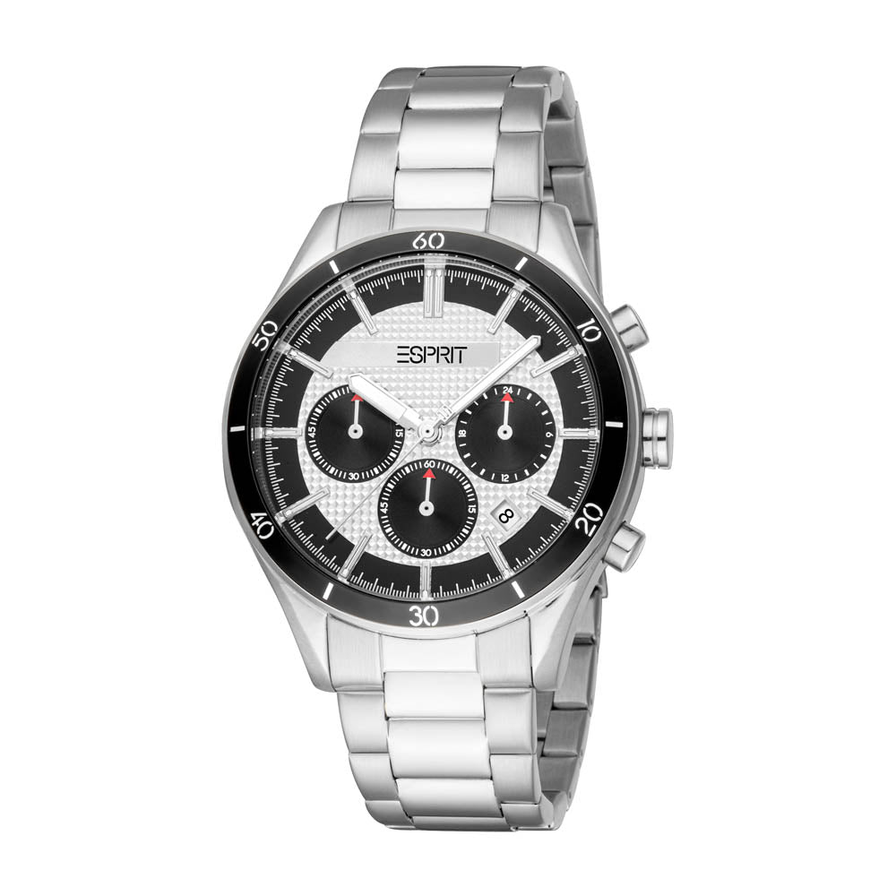 Esprit Men's 42Mm Logan Fashion Silver Dial Watch – The Watch House