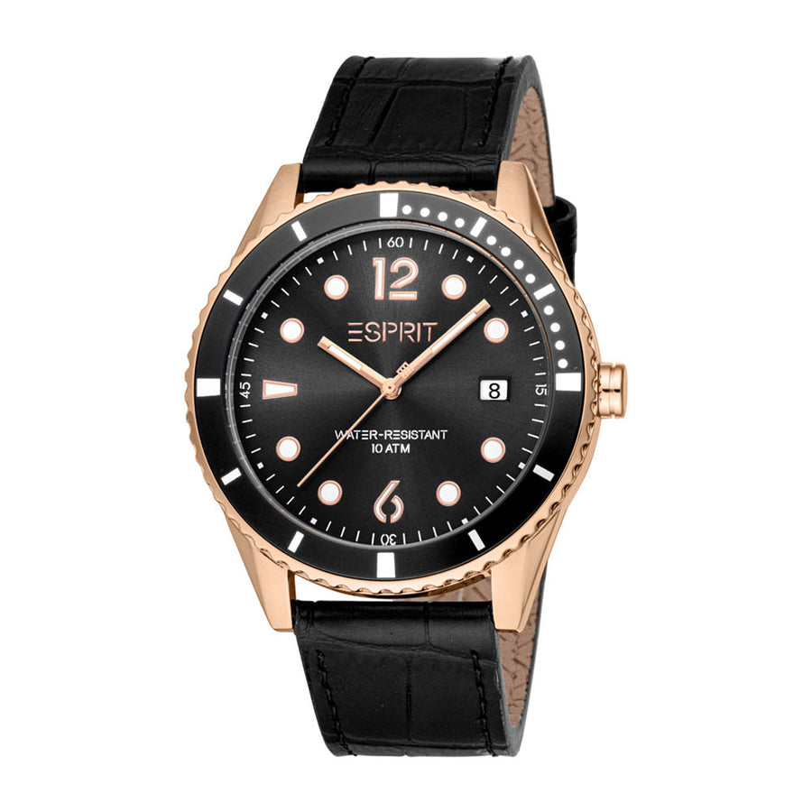 Esprit Men's 45Mm Waylon Fashion Black Dial Watch – The Watch House