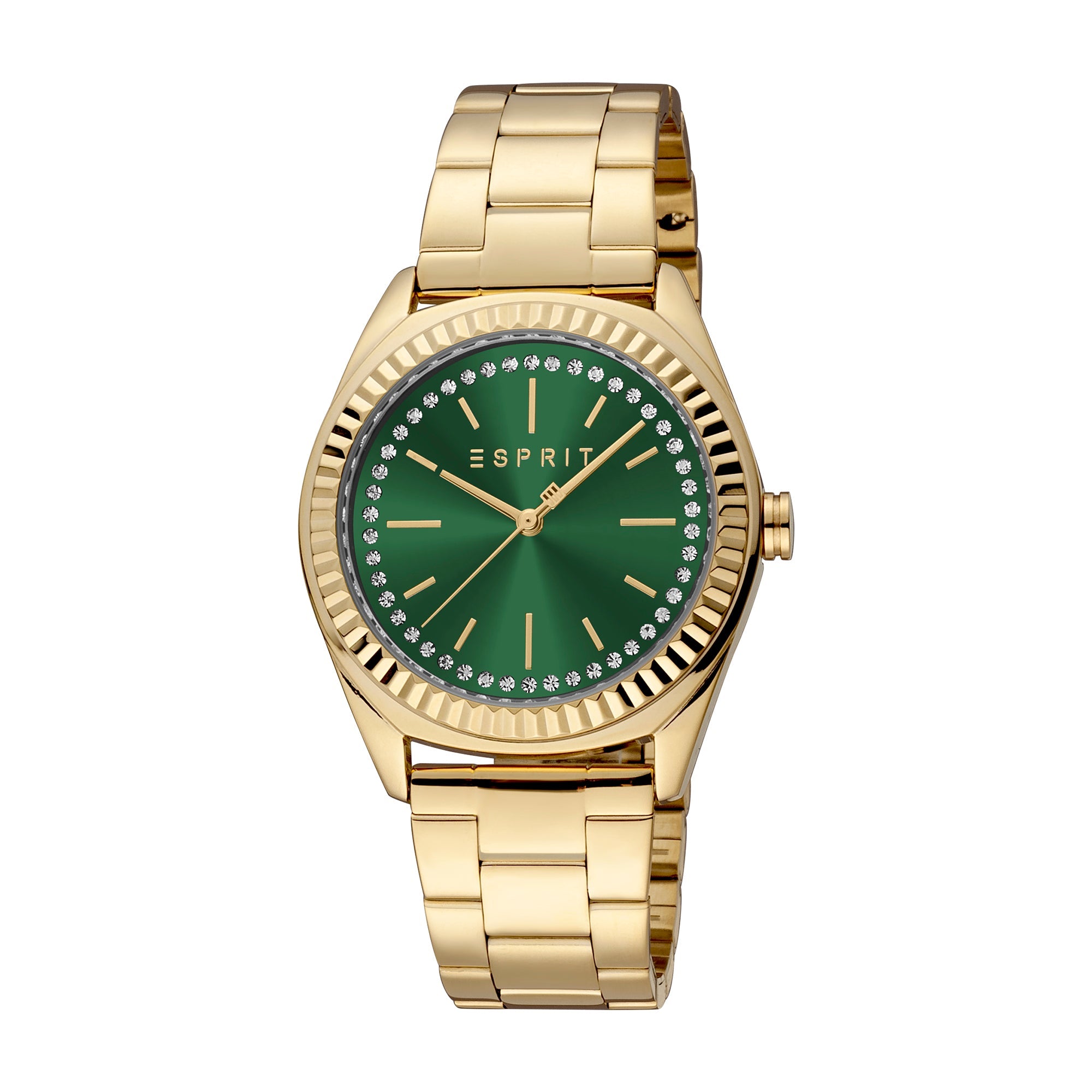 Esprit Women's Fashion Quartz Dark Green Dial Watch – The Watch House