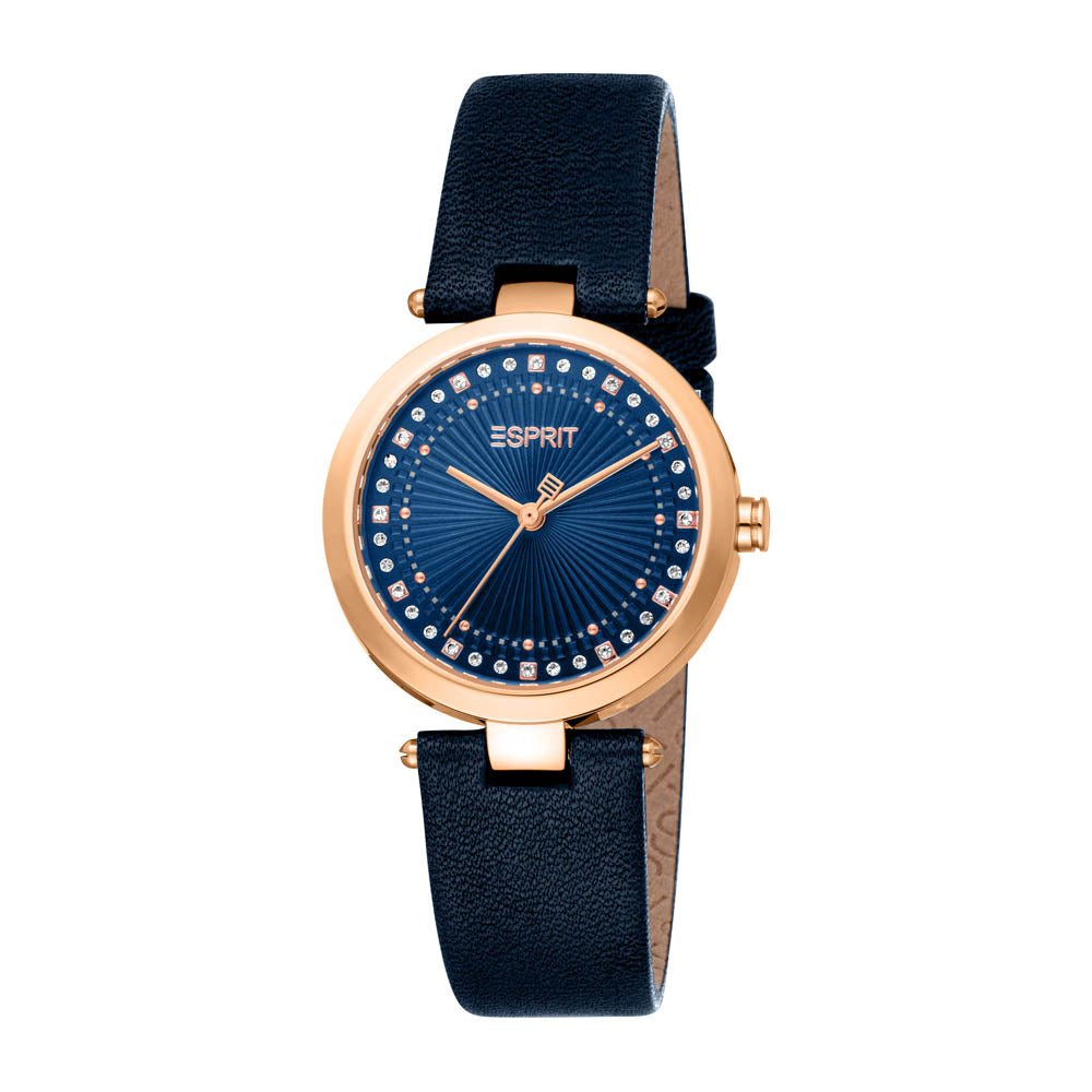 Esprit Women's 30Mm Autumn Fashion Dark Blue Dial Watch – The Watch House
