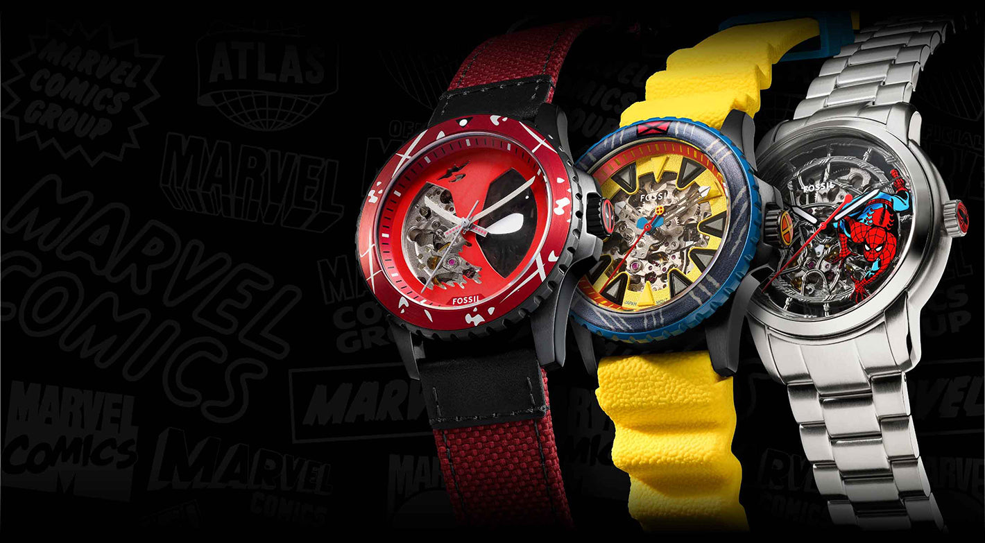 Marvel Collection: Spider-Man, Deadpool and Wolverine Watches – The ...
