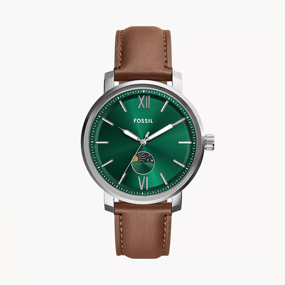 Shop Fossil Rhett Men's Silver Watch - The Watch House UAE