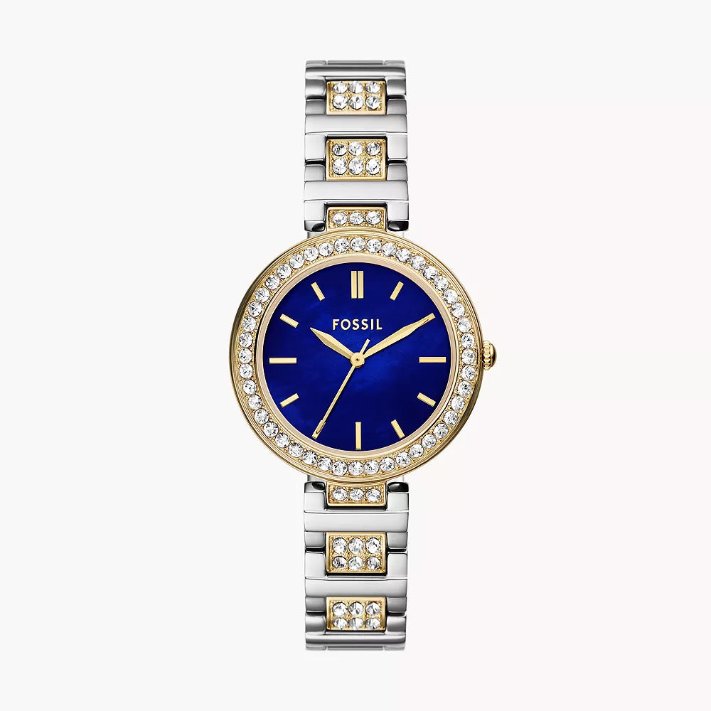 Shop Fossil Karli Gold Stainless Steel Women's Watch - The Watch House UAE