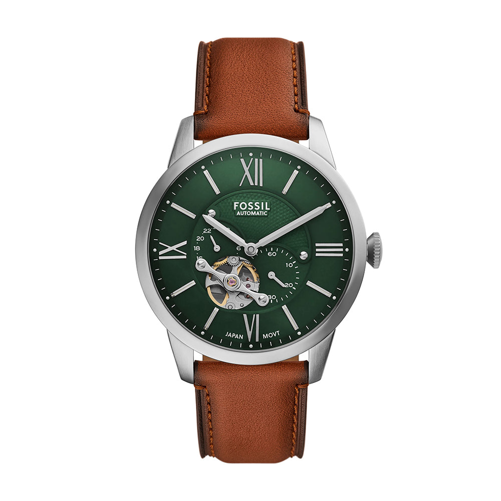 Fossil Townsman Multifunction Brown Leather Watch – The Watch House