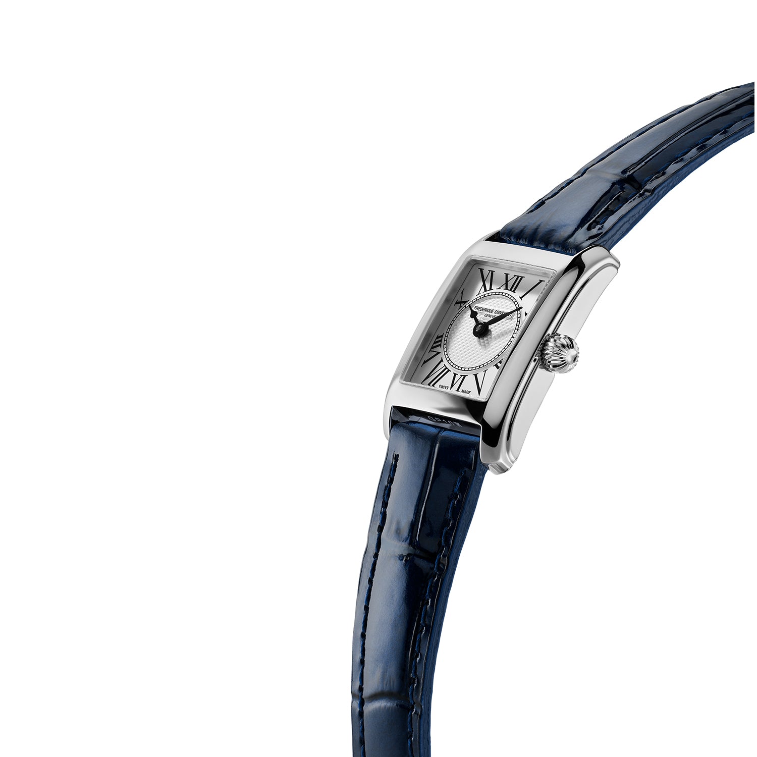 Frederique Constant Ladies Silver Tone Case Silver Dial Quartz Watch ...