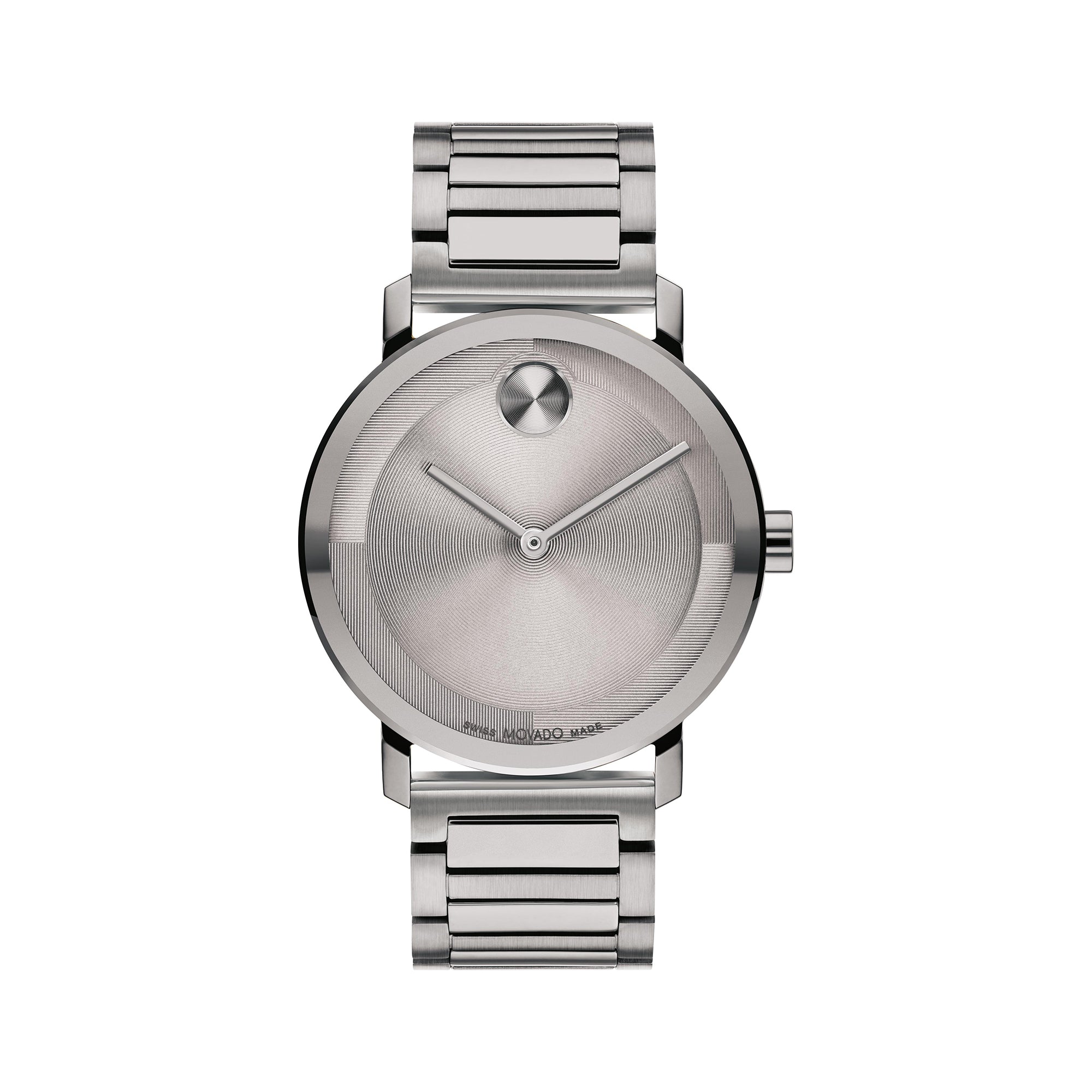 Movado Men's Grey Dial Watch Grey Tone Case Quartz – The Watch House
