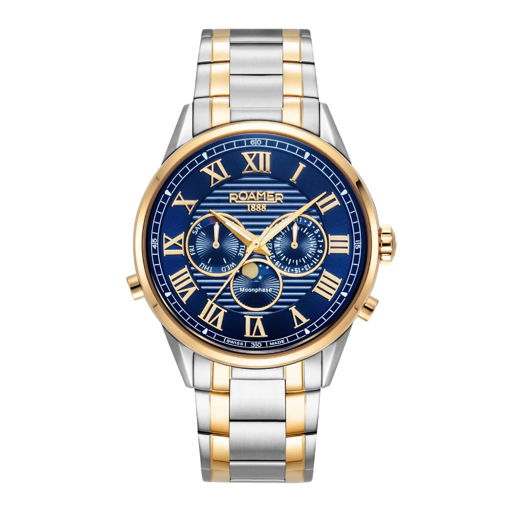 Roamer Superior Moonphase Ii Quartz Gent's Watch – The Watch House