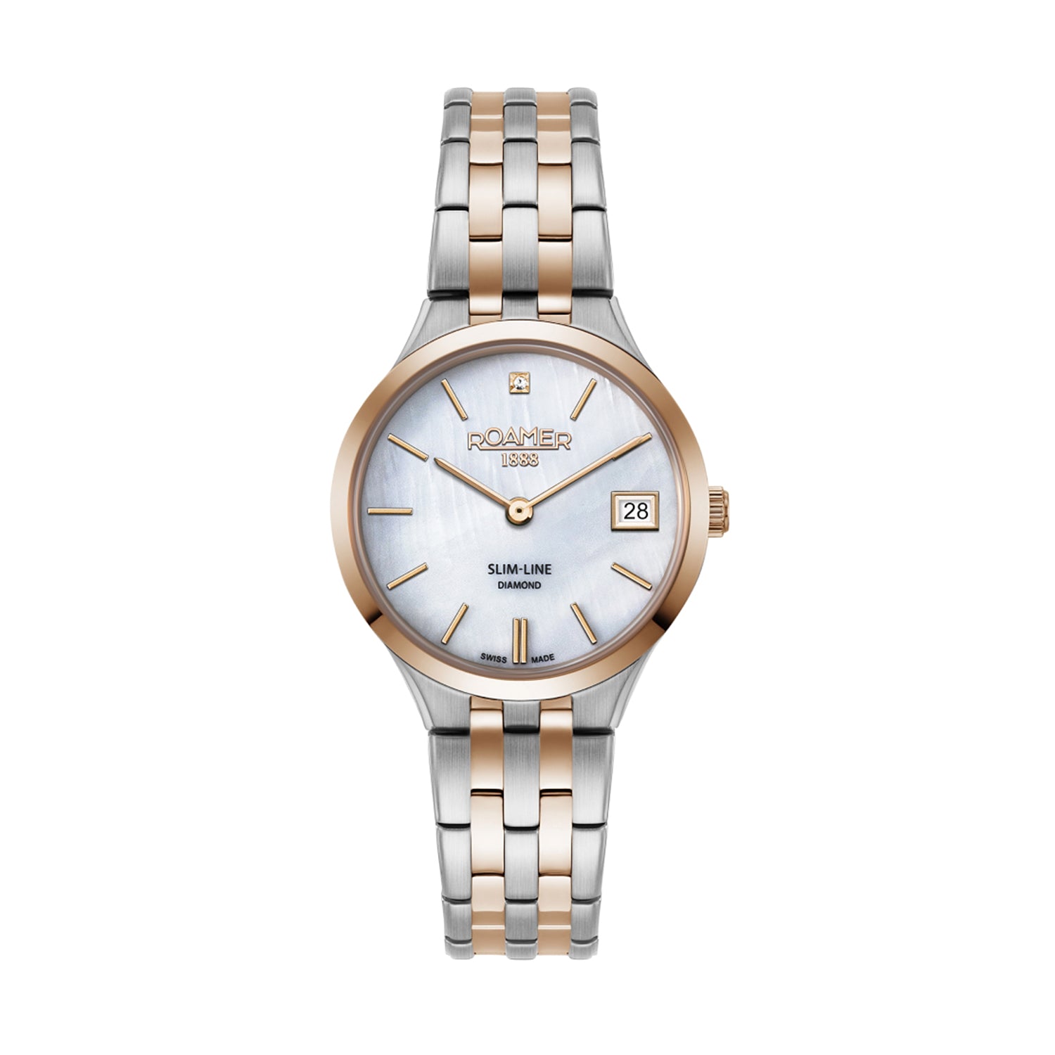 Shop ROAMER SLIM-LINE LADIES QUARTZ WATCH - The Watch House UAE