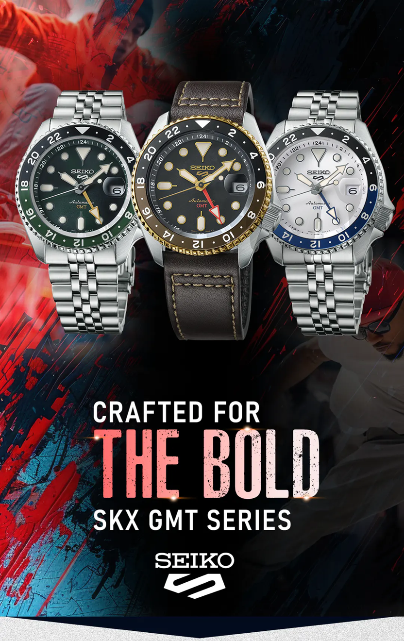 SEIKO - 5 SPORTS SKX GMT SERIES – The Watch House