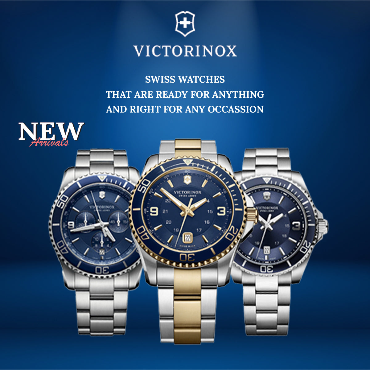 Victorinox Swiss Watches Dubai | Precision & Strength | The Watch House UAE