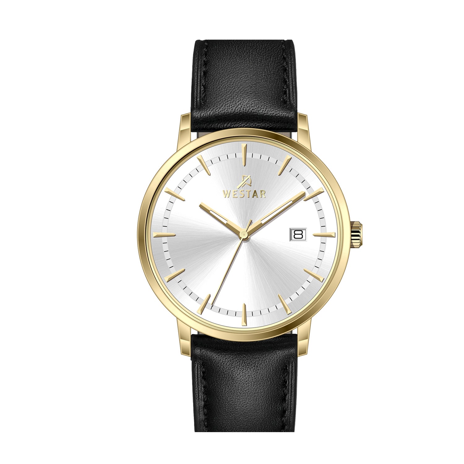 Westar Profile Gents 40 Mm Silver Dial Quartz Watch – The Watch House