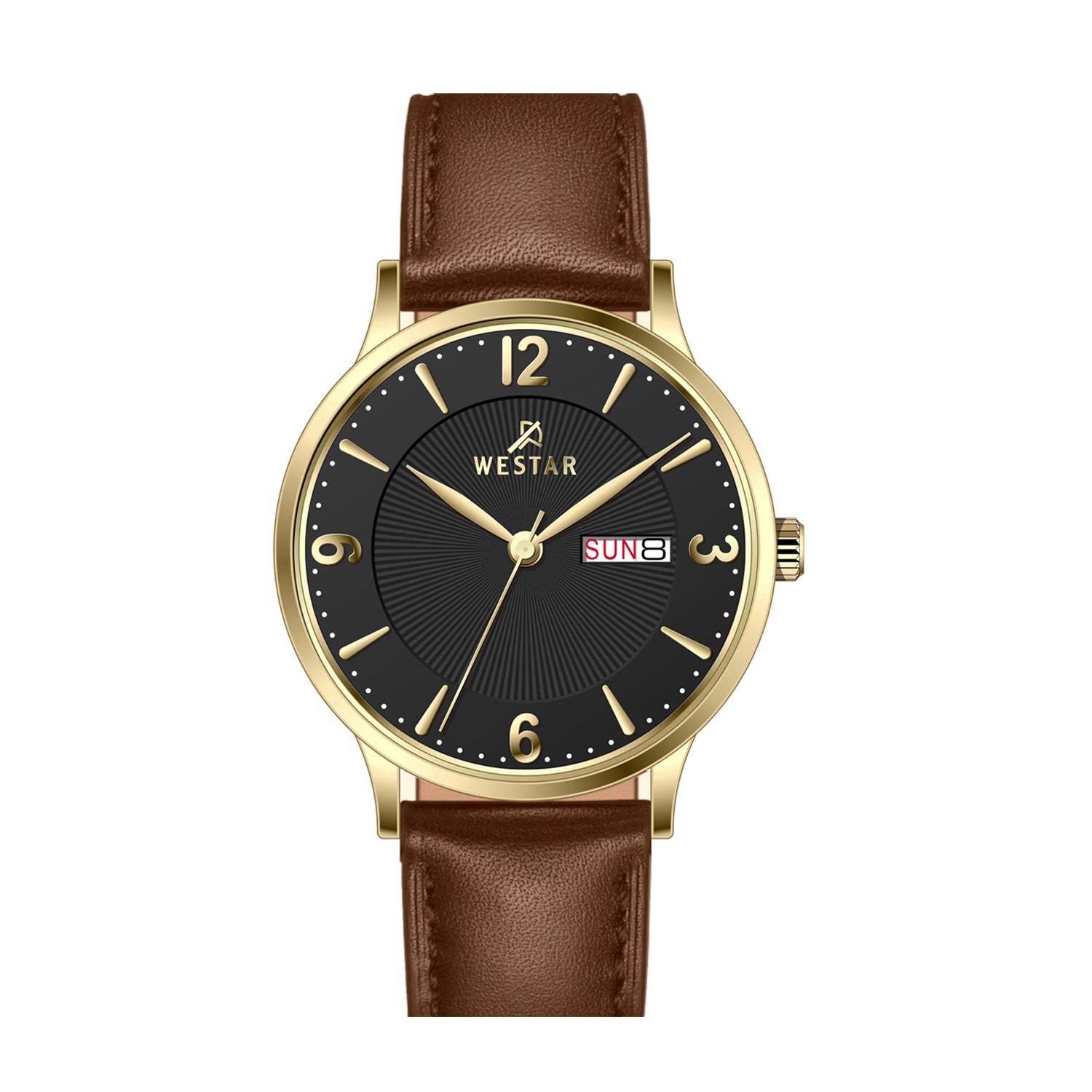 Westar Profile Gents 40 mm Black Dial Quartz Watch - 50259GPN123 – The ...