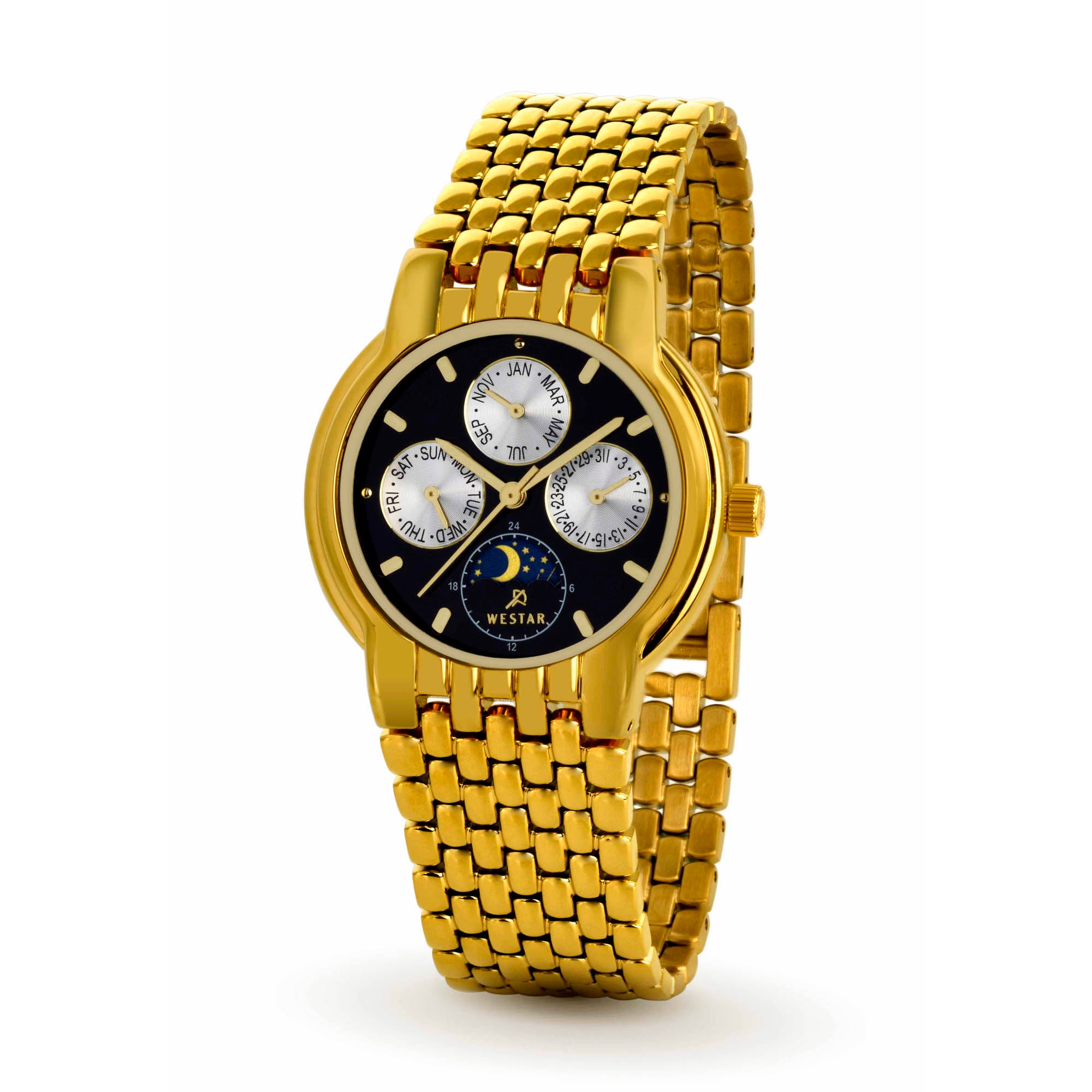 Westar Black Dial Gents Executive Watch - 8854GPN103 – The Watch House