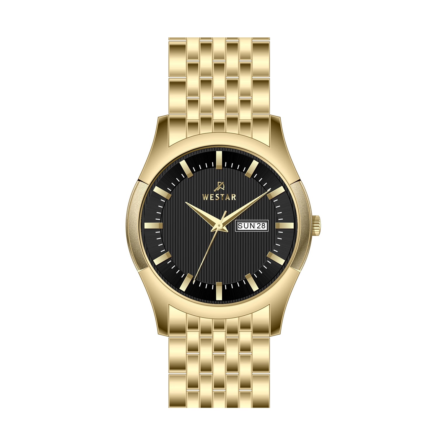 Westar Executive Gents 37 mm Black Dial Quartz Watch - EX7610GPN103 ...