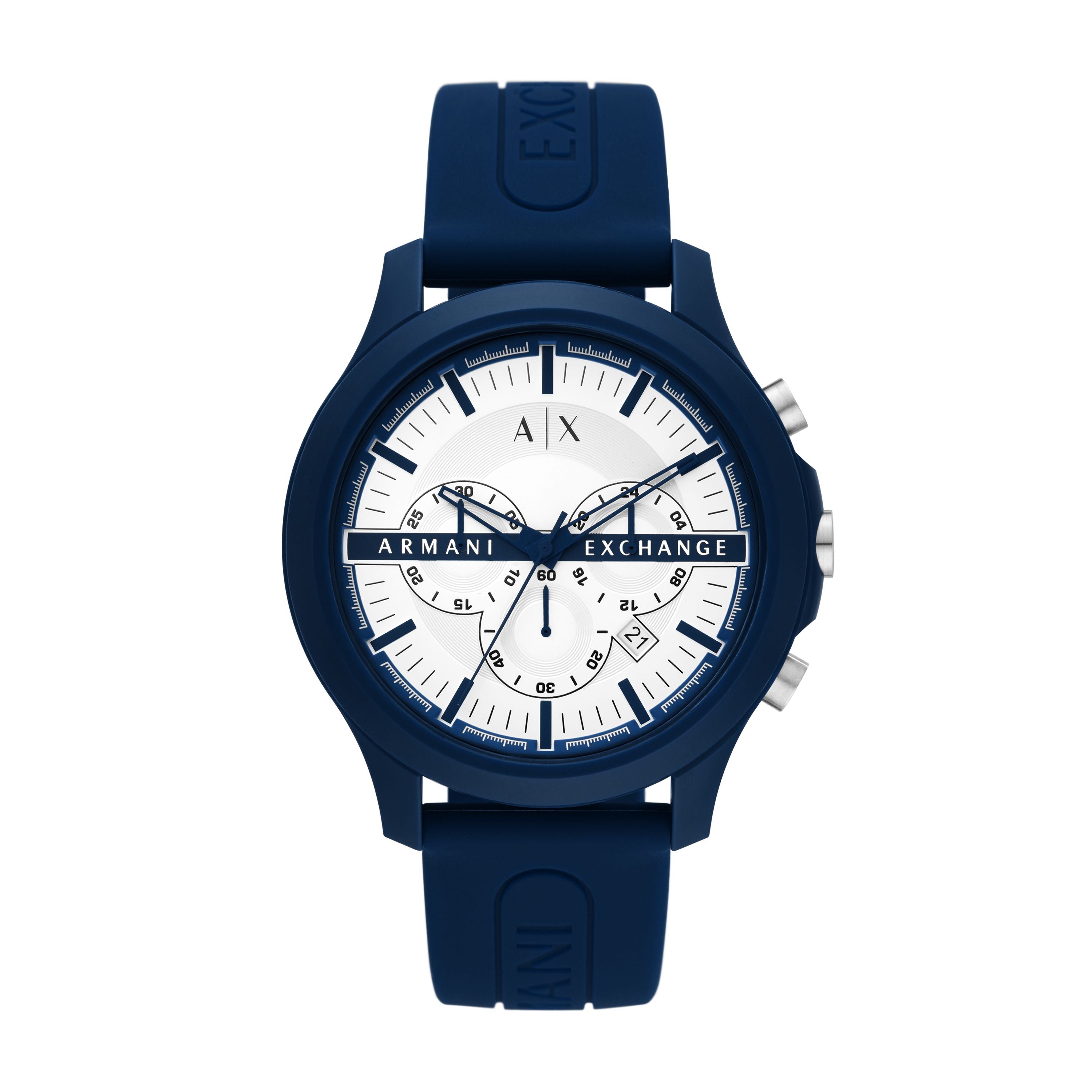 Armani Exchange Hampton Analog White Dial Men's Watch – The Watch House