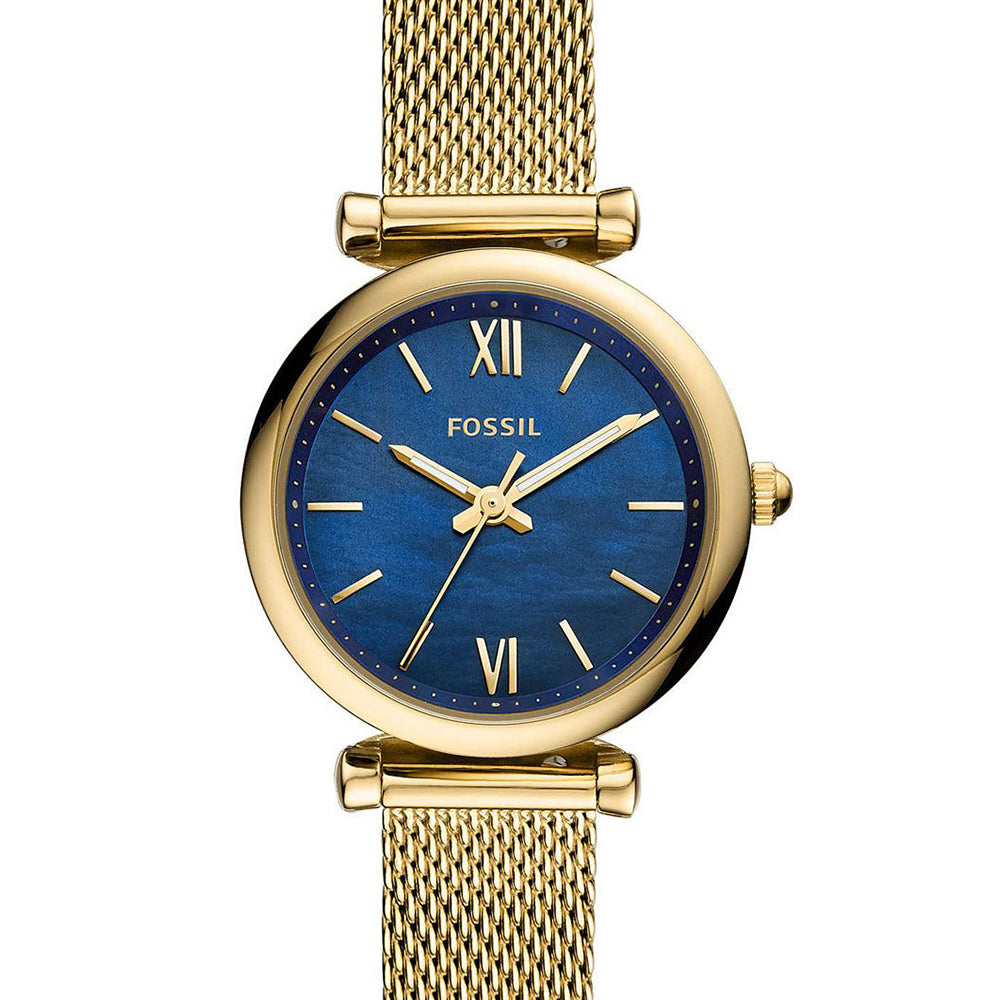 Fossil Mother Of Pearl Analog Women's Watch Gold Plated Metal Bracelet ...