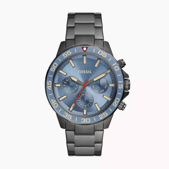 Fossil Bannon Men's Multifunction Stainless Steel Watch – The Watch House