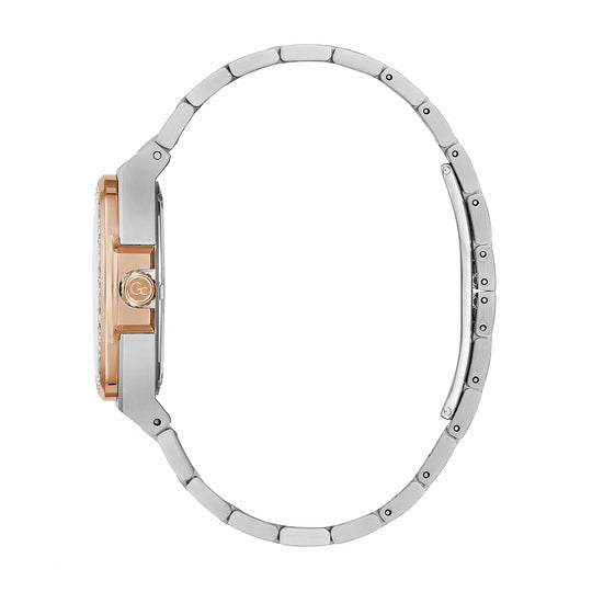 Gc Ladies Watch Silver & Rose Gold Tone Case Quartz – The Watch House
