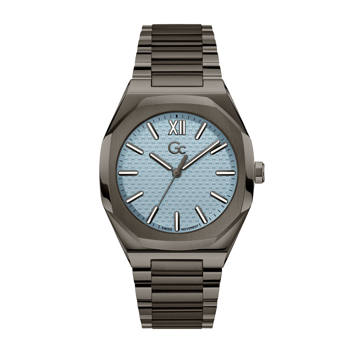 Shop Gc Men's Watch Gunmetal Tone Case Quartz - The Watch House UAE