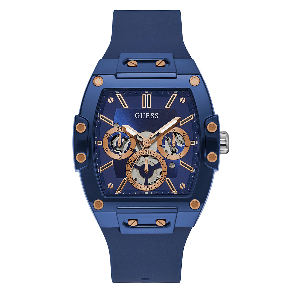 Shop Guess Men's Watch Blue Tone Case Quartz - The Watch House UAE