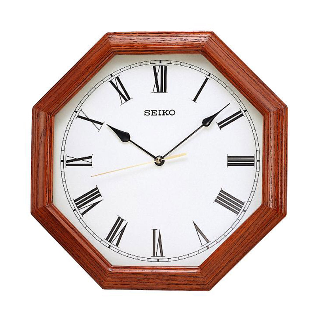 Seiko Wooden Wall Clock – The Watch House